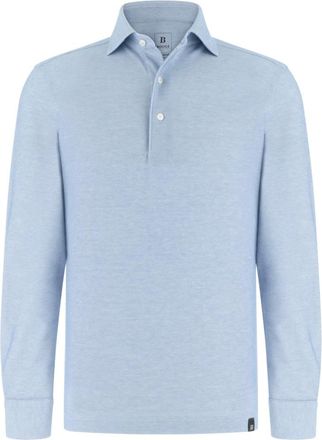 Boggi Milano Homme, Tops, Bleu, Taille: L Polo en jersey japonais