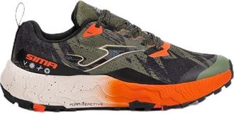 Joma Chaussures de Trail pour Homme, 40-46, Amortissement r&eacute;actif et adh&eacute;rence, Kaki, Kaki, 43.5 EU