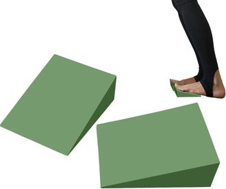 Generic Yoga-Schaumstoffkeil - Schr&auml;gbrett-Trainer Elastisches Wadenbrett | &Ouml;l-Proof-Trainer f&uuml;r Heimtraining Mit Schr&auml;gkeil F&uuml;r Squats, Eserc Board