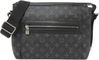Louis Vuitton Sac bandouli&egrave;re Pre-owned Monogram Eclipse - Femme - Pre-owned - Noir - Taille: ONE Size