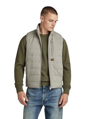 G-Star G-Star Homme Veste Sans Manches Foundation Liner, Gris (elephant skin D24277-D518-G106), XXL