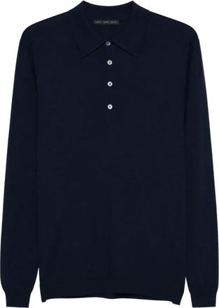 low brand Polo &agrave; manches longues - Homme - Tops - Noir - Taille: XL