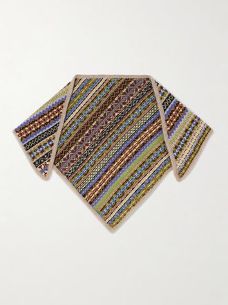 &Daughter Foulard En Cachemire Jacquard - Multicolore