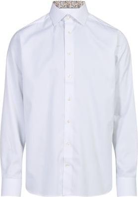 Eton Chemise droite col classique en coton