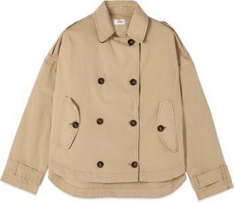 Oltre Damen, M&auml;ntel, Beige, LGr&ouml;&szlig;e