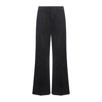 Dondup Pantalone Janice Wide Leg - - Trousers - Damen - Schwarzk - S