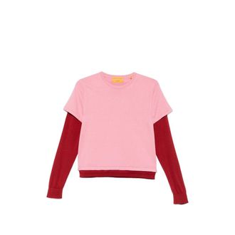 Guest In Residence Layered-effect Sweater