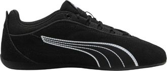 Puma Catch Soleil Sneaker f&uuml;r Damen, Wildleder, Niedrig geschnitten (Schwarz)