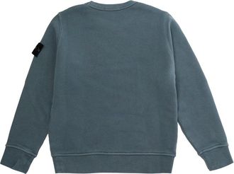 Stone Island Boys Hooded Sweatshirt Blue Tech Fabric Hoods & Sweatshirts