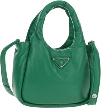 Prada Sac &agrave; main vintage doccasion - Femme - Pre-owned - Vert - Taille: ONE Size