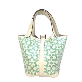 Herm&egrave;s Sac seau vintage Pre-owned - Femme - Pre-owned - Blanc - Taille: ONE Size