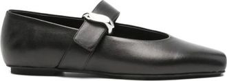 Emporio Armani Femme, Chaussures, Noir, Taille: 41 EU Exclusive Flat