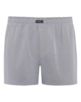 Tom Rusborg Boxershorts aus Baumwolle mit Pepitamuster in