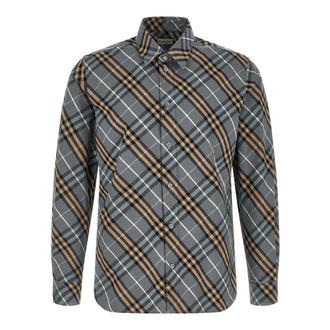 Burberry Robert Baumwoll-Popeline-Hemd - - Shirts - Herren - Mehrfarbig - M