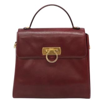 Ferragamo Sac &agrave; main Pre-owned - Femme - Pre-owned - Rouge - Taille: ONE Size