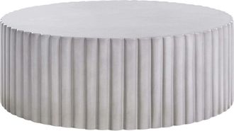 Beliani Couchtisch POZZA 117 cm 117 cm Grau