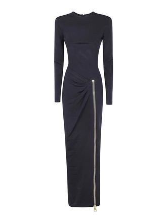 Balmain Maxi Robe - Noir