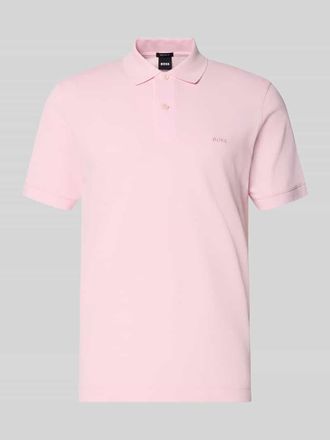 HUGO BOSS Regular Fit Poloshirt aus reiner Baumwolle Modell PALLAS