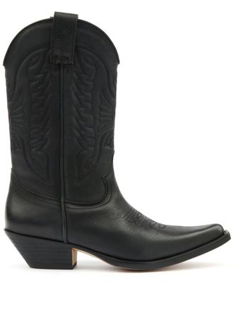 Maison Margiela bottes dinspiration Western - Noir