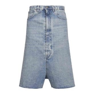 Maison Margiela Femme, Shorts, Bleu, Taille: W27 Denim Shorts