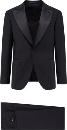 Corneliani Homme, Costumes, Noir, Taille: S Smoking