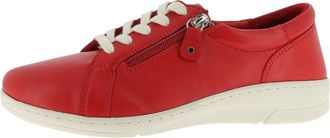 Andrea Conti Damen Low Top Sneaker, Chili, 42 EU