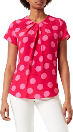 Seidensticker Damen 132603-43 Bluse, Rot, 36