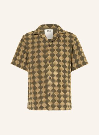 OAS Oas Resorthemd Forti Cuba Comfort Fit Aus Frottee gelb