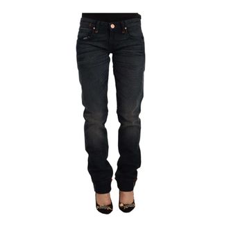 Acht Acht, Femme, Jeans, Noir, Taille: W26 Low Waist Skinny Denim