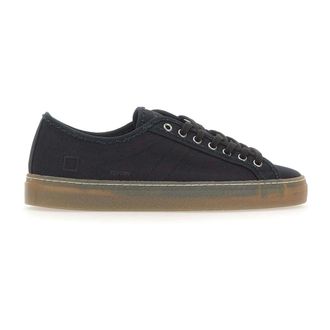 D.A.T.E. D.a.t.e., Homme, Chaussures, Noir, Taille: 45 EU Baskets en toile Tender