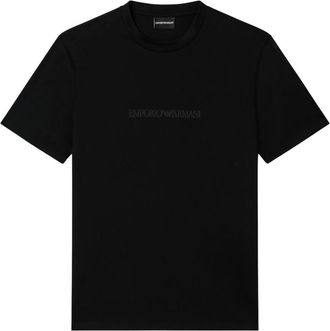 Emporio Armani Homme, Tops, Noir, Taille: 2XS Short Sleeve T-Shirt