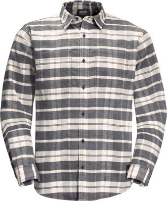 Jack Wolfskin Nature Time Hemd Phantom Checks XL