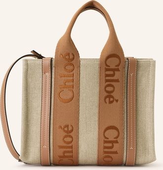 Chloé Handtasche Woody beige