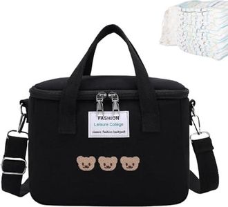 Generico Vibhgtf Sac &agrave; langer - Grande capacit&eacute; de voyage | Organisateur multifonctionnel pour couches avec compartiment isol&eacute;, sangle r&eacute;glable, sac de materni