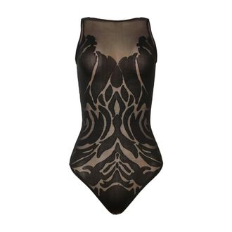 Wolford Body - - Tops - Damen - Schwarzk - S