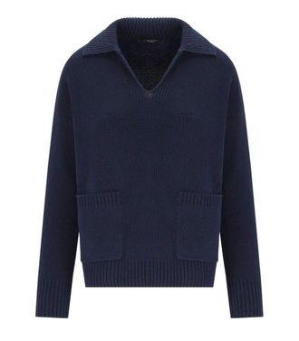 Weekend by Max Mara PULL POLO SALOON BLEU MAX MARA WEEKEND