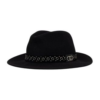 Liu Jo Chapeau Fedora - Femme - Accessoires - Noir - Taille: ONE Size