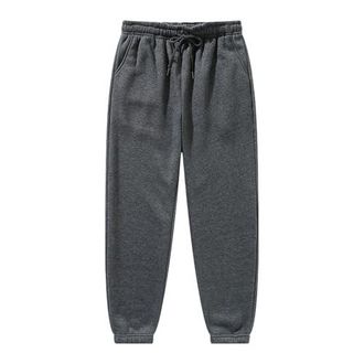 Generic Pantalon de jogging en polaire pour homme - Pantalon de jogging sportif d&eacute;contract&eacute; avec poignets aux chevilles pour lentra&icirc;nement de course et le con