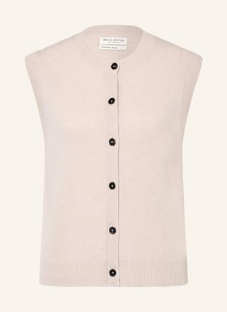 Marc O'Polo Marc Opolo Strickweste Aus Merinowolle beige