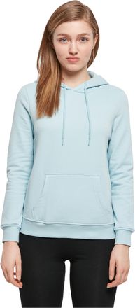 Build Your Brand Ladies Basic Hoody Ocean Blue XS