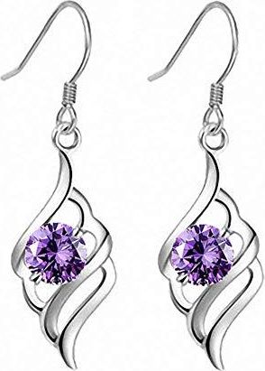 Generic Dames Ange Plume Boucles doreilles De Noce Bijoux Argent Boucles doreilles Utiliser Pendentif Collier avec pour Les Femmes Durable et UtileOp&eacute;ration F