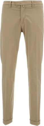 BRIGLIA 1949 Homme, Pantalons, Beige, Taille: XL Pantalon Chino Coupe Slim