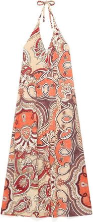 Maliparmi Maliparmi, Femme, Robes, Multicolore, Taille: 40 FR Hippie Lotus Dress