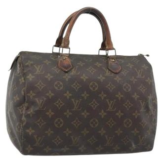 Louis Vuitton Sac &agrave; main Speedy 30 Pre-owned - Femme - Pre-owned - Brun - Taille: ONE Size