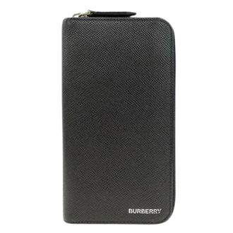 Burberry Portefeuille long (bi-pli) doccasion - Homme - Pre-owned - Noir - Taille: ONE Size