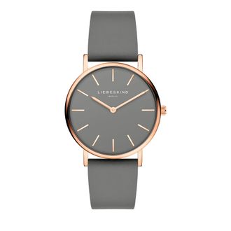 Liebeskind Liebeskind Berlin Uhren - Echtleder The Modern Must-Have - Gr. unisize - in Grau - f&uuml;r Damen