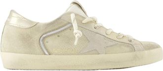 Golden Goose Femme, Chaussures, Beige, Taille: 36 EU Super-Star Baskets