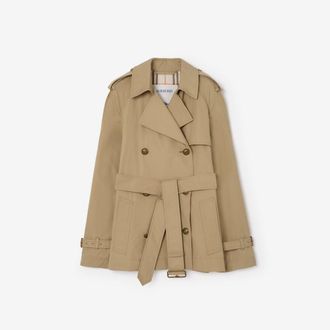 Burberry Trench court Belgravia en coton l&eacute;ger, Size: 02