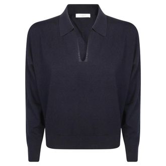 Incotex Polo Maglia - - Knitwear - Damen - Blau - XS