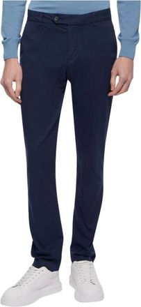 Brooks Brothers Homme, Pantalons, Bleu, Taille: W40 Chinos en coton stretch